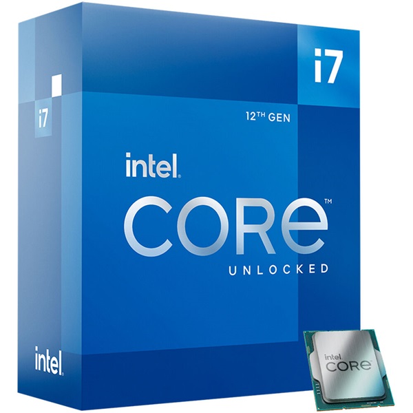 INTEL CPU S1700 Core i7-12700K 3.6GHz 25MB Cache BOX - Processzor